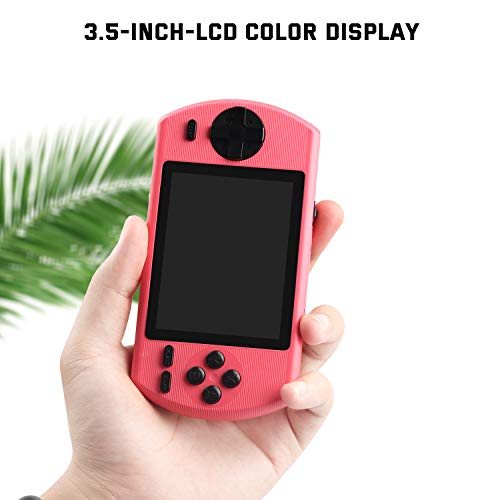 Etpark 500 in 1 Handheld Game Console, Portable Retro Game Player, 3.5-Inch Color Screen Handheld Gameboy, Support TV Two Players , Gift for Kids and Adults