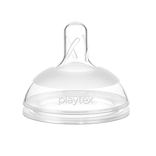 Playtex Baby Naturalatch Comfort Nipples, Fast Flow, 2 Count (Pack of 1)