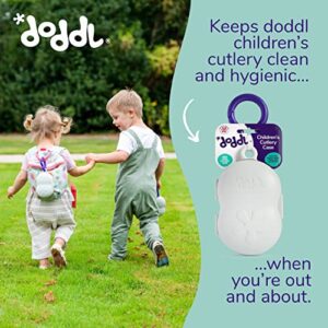 doddl Toddler Utensils Case - for Travel Essentials