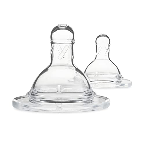 Motif Medical Slow-Flow Baby Bottle Nipples for Duo