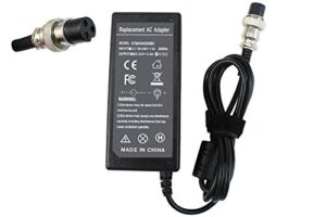 lnocciy 48w 24v 2a scooter battery charger for razor e100 e200 e300 mx350 zr350 pr200 for razor ground force;razor pocket mod;sunl scooter;mini chopper;dirt quad bike;pocket mod cable