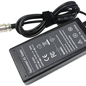 LNOCCIY 48W 24V 2A Scooter Battery Charger for Razor E100 E200 E300 MX350 ZR350 PR200 for Razor Ground Force;Razor Pocket Mod;Sunl Scooter;Mini Chopper;Dirt Quad Bike;Pocket Mod Cable