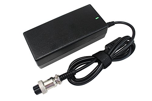 LNOCCIY 48W 24V 2A Scooter Battery Charger for Razor E100 E200 E300 MX350 ZR350 PR200 for Razor Ground Force;Razor Pocket Mod;Sunl Scooter;Mini Chopper;Dirt Quad Bike;Pocket Mod Cable