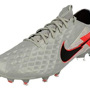 Nike Legend 8 Elite Mens Football Boots CW0518 Soccer Cleats (UK 7 US 8 EU 41, Metallic Bomber Grey Black 906)