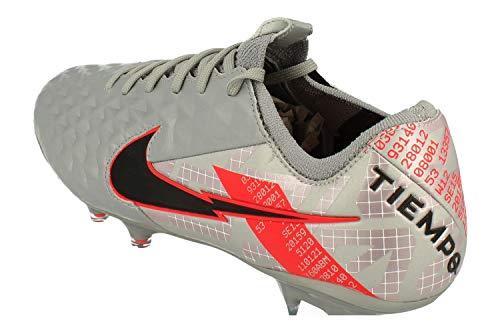 Nike Legend 8 Elite Mens Football Boots CW0518 Soccer Cleats (UK 7 US 8 EU 41, Metallic Bomber Grey Black 906)