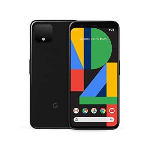 unlocked google pixel 4 - 64gb - just black - ga01187-us (renewed)