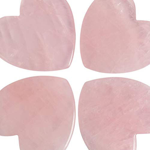 Healifty Guasha Board Scraping Massage Tools Natural Jade Scraping Board for Salon Spa(Heart Shape)