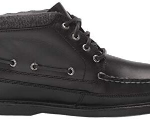 Sperry Men's Gold ao Lug Chukka Boot, Black/Black, 12