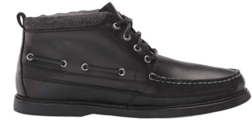 Sperry Men's Gold ao Lug Chukka Boot, Black/Black, 12