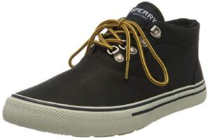 sperry striper storm chukka wp black leather 10 m (d)