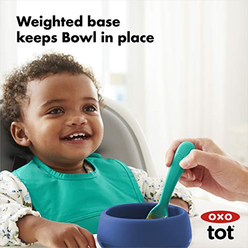 OXO Tot Silicone Bowl Navy