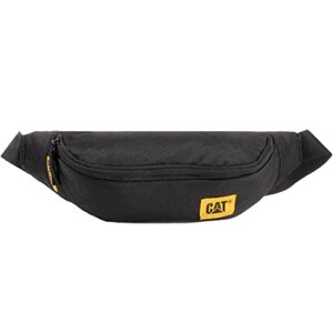 caterpillar bts waist bag 83734-01, unisex, saszetki, black/yellow,