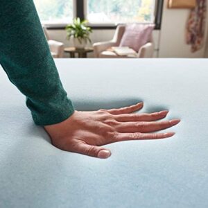 Sealy TrueForm 2" Medium-Firm Gel-Infused Memory Foam Mattress Topper, Cloud-Like Adaptive Mattress Topper for Body Support, Queen