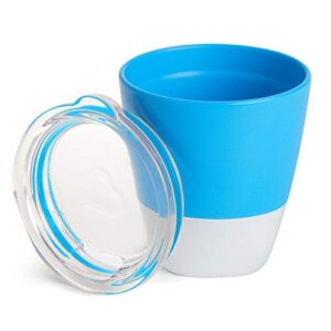 Munchkin Munchkin Splash Cups & Trainer Lids 7oz Assortment, Piece of 1 (Green/Blue)