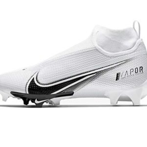 Nike Vapor Edge Pro 360 Mens Football Cleat Ao8277-100 Size 8.5 White/Black