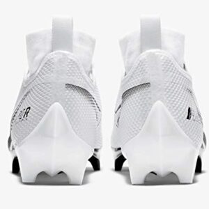 Nike Vapor Edge Pro 360 Mens Football Cleat Ao8277-100 Size 8.5 White/Black