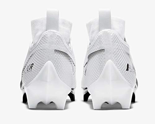 Nike Vapor Edge Pro 360 Mens Football Cleat Ao8277-100 Size 8.5 White/Black