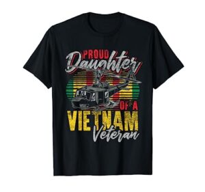 proud daughter of a vietnam veteran t-shirt