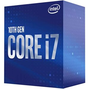 Intel Core i7-10700 Desktop Processor 8 Cores up to 4.8 GHz LGA 1200 (Intel 400 Series Chipset) 65W, BX8070110700