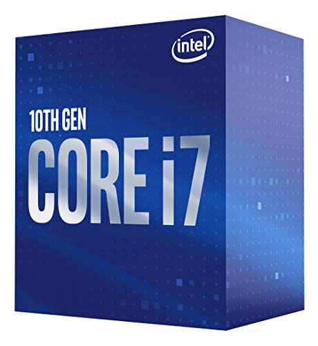 Intel Core i7-10700 Desktop Processor 8 Cores up to 4.8 GHz LGA 1200 (Intel 400 Series Chipset) 65W, BX8070110700