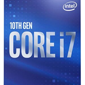 Intel Core i7-10700 Desktop Processor 8 Cores up to 4.8 GHz LGA 1200 (Intel 400 Series Chipset) 65W, BX8070110700