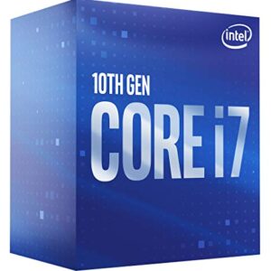 Intel Core i7-10700 Desktop Processor 8 Cores up to 4.8 GHz LGA 1200 (Intel 400 Series Chipset) 65W, BX8070110700