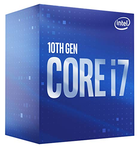 Intel Core i7-10700 Desktop Processor 8 Cores up to 4.8 GHz LGA 1200 (Intel 400 Series Chipset) 65W, BX8070110700