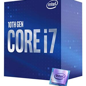 Intel Core i7-10700 Desktop Processor 8 Cores up to 4.8 GHz LGA 1200 (Intel 400 Series Chipset) 65W, BX8070110700