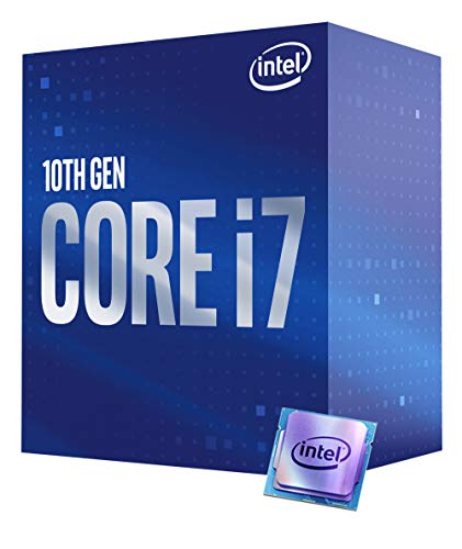 Intel Core i7-10700 Desktop Processor 8 Cores up to 4.8 GHz LGA 1200 (Intel 400 Series Chipset) 65W, BX8070110700