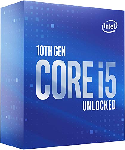 Intel Core i5-10600K Desktop Processor 6 Cores up to 4.8 GHz Unlocked  LGA1200 (Intel 400 Series Chipset) 125W