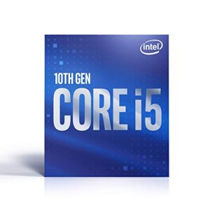 intel core i5-10500 desktop processor 6 cores up to 4.5 ghz lga1200 (intel 400 series chipset) 65w, model number: bx8070110500