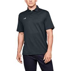 under armour mens team performance polo steel xl