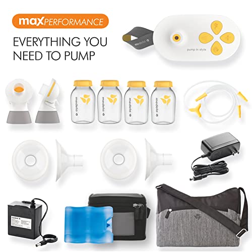 Medela Breast Pump, Pump in Style with MaxFlow, Electric Breastpump, Closed System, Portable