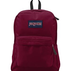 JanSport SuperBreak One Backpacks - Durable, Lightweight Bookbag with 1 Main Compartment, Front Utility Pocket with Built-in Organizer - Premium Backpack, Russet Red