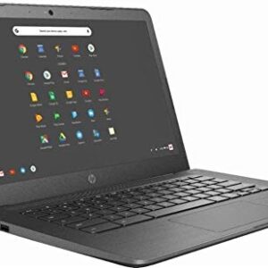 2020 HP Chromebook 14-inch Laptop Computer for Business Student Online Class/Remote Work, AMD A4 Processor, 4 GB RAM, 32 GB eMMC Storage, Chrome OS, WiFi, Bluetooth 4.2, 10 Hrs Battery+Laser USB Cable