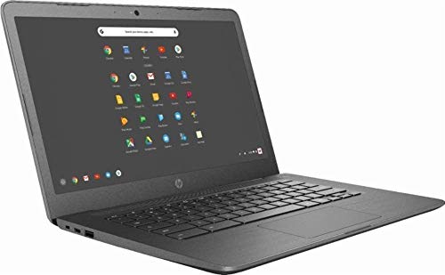 2020 HP Chromebook 14-inch Laptop Computer for Business Student Online Class/Remote Work, AMD A4 Processor, 4 GB RAM, 32 GB eMMC Storage, Chrome OS, WiFi, Bluetooth 4.2, 10 Hrs Battery+Laser USB Cable