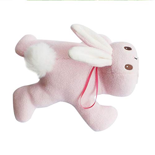 Artibetter Bunny Milk Bottle Cover Protective Soft Stuffed Animal Baby Feeding Bottle Holder Case for Kids Baby Toddler Infant