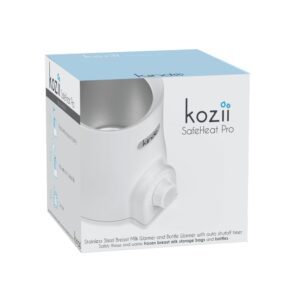 Kiinde Kozii Pro Baby Bottle Warmer and Breast Milk Warmer with SafeHeat Technology and Auto Shutoff for Warming Breast Milk, Infant Formula and Baby Food, Preserves Nutrients