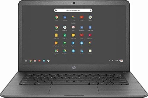 HP Chromebook 14-inch Laptop Computer for Student Online Class/Remote Work, AMD A4, 4GB RAM, 32GB eMMC, WiFi, Bluetooth, Chrome OS + CUE Accessories