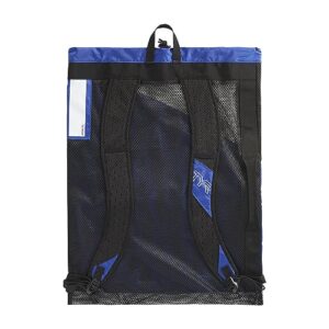 TYR Elite Team Mesh Backpack, Royal, one Size