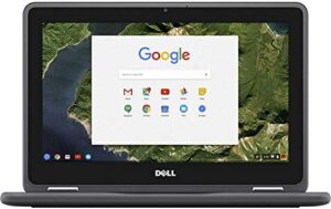 dell chromebook 3189 laptop, 11.6" hd (1366 x 768) non-touch, intel celeron n3060, 4gb ram, 32gb emmc ssd, chrome os (renewed)