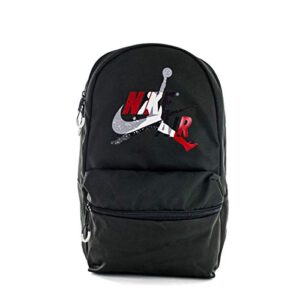 nike air jordan jumpman classics daypack (one size, black/gym red)