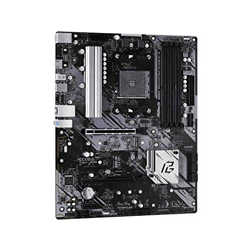 ASRock B550 Phantom Gaming 4 Supports AMD AM4 Socket Ryzen™ 3000, 3000 G-Series, 4000 G-Series, 5000 and 5000 G-Series Desktop Processors Motherboard