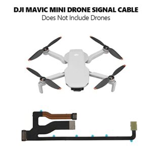 Drone Signal Cable, Metal Repair Flat Ribbon Signal Line Transmission Cable Drone Accessory Compatible for DJI Mavic Mini Drone