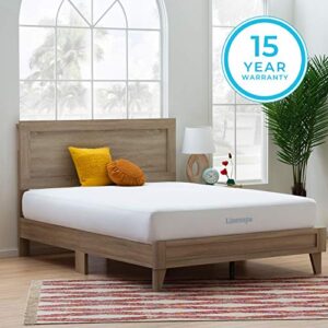 Linenspa Cotton Terry Waterproof Mattress Protector - Top Protection - Queen Mattress Protector,White