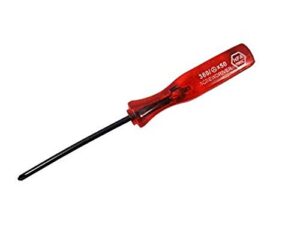 tri-wing precision screwdriver tool compatible with the nintendo wii 3ds xl ds lite dsi gamecube gba