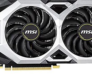 MSI Gaming GeForce RTX 2070 Super 8GB GDRR6 256-bit HDMI/DP NVLink Torx Fan Turing Architecture Overclocked Graphics Card (RTX 2070 Super Ventus OC) (Renewed)