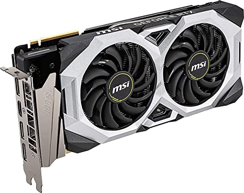 MSI Gaming GeForce RTX 2070 Super 8GB GDRR6 256-bit HDMI/DP NVLink Torx Fan Turing Architecture Overclocked Graphics Card (RTX 2070 Super Ventus OC) (Renewed)