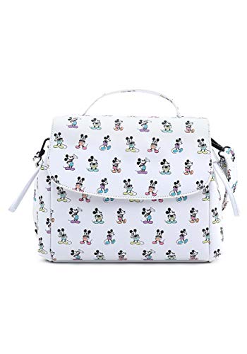 Loungefly Disney Mickey Mouse Pastel Poses Cross Body Bag