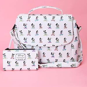 Loungefly Disney Mickey Mouse Pastel Poses Cross Body Bag